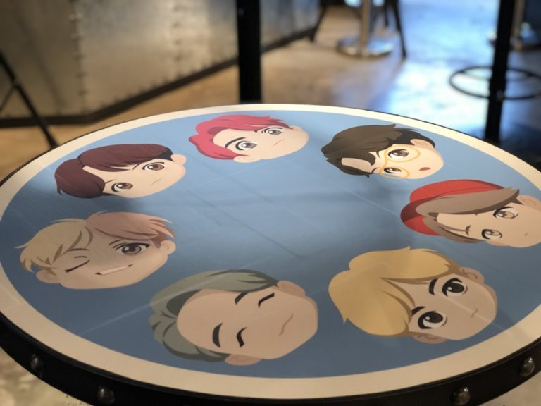 bts-table | Tomo Saya Memo